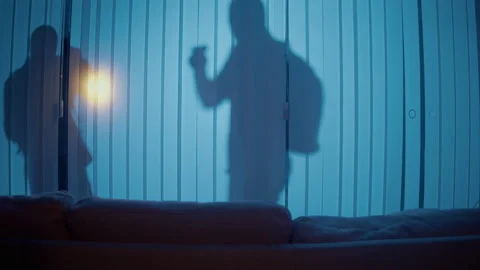 Criminals At Night Stock Video Footage | Royalty Free Criminals At ...