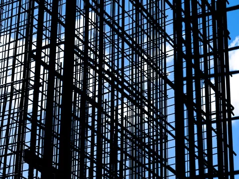 silhouette wire on the site background | Stock Video | Pond5