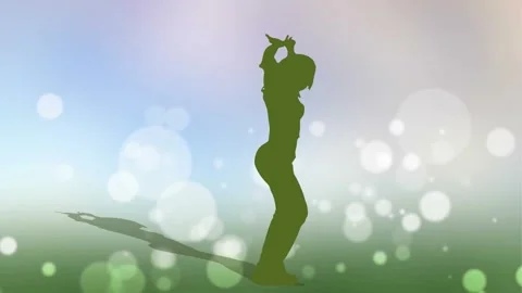 Animated Dancing Silhouette Stock Footage ~ Royalty Free Stock Videos ...