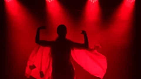 Bharatanatyam Dancer Silhouette Stock Videos – Royalty-Free HD & 4K Videos