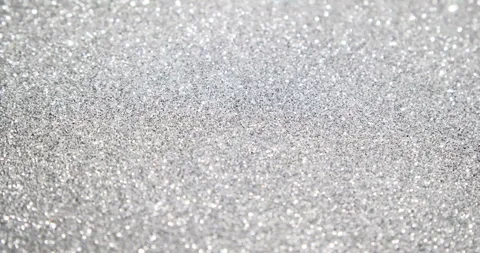 Silver glitter texture surface rotating.... | Stock Video | Pond5