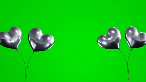 Balloons Green Screen Stock Footage ~ Royalty Free Stock Videos | Pond5