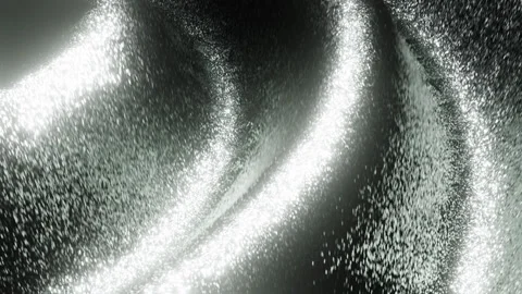 Silver Magic Waves Background Loop Anima... | Stock Video | Pond5