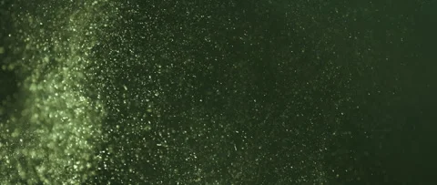 Silver particles floating in the air, gl... | Stock Video | Pond5