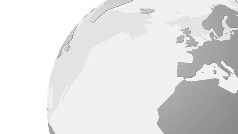 silver planet earth abstract business mo... | Stock Video | Pond5