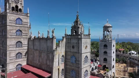 Simala Monastery Shrine On Cebu Island, ... | Stock Video | Pond5