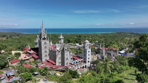 Simala Monastery Shrine On Cebu Island, ... | Stock Video | Pond5