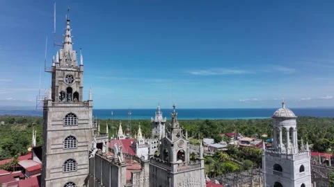 Simala Monastery Shrine On Cebu Island, ... | Stock Video | Pond5
