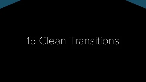 Simpe Clean Transitions ~ After Effects Template #85024158