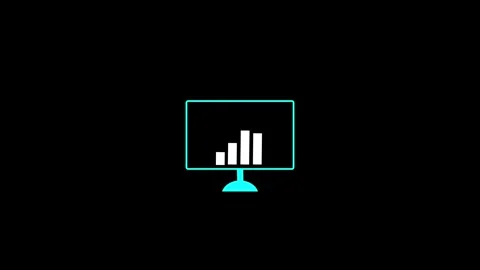 Simple animated business graph with moni... | Stock Video | Pond5