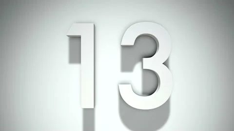 Countdown Number Animation Stock Video Footage | Royalty Free Countdown ...