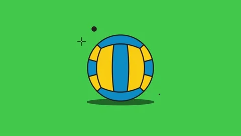 Volleyball Animation Stock Footage ~ Royalty Free Stock Videos | Pond5
