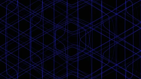 Simple animation of wave network for int... | Stock Video | Pond5