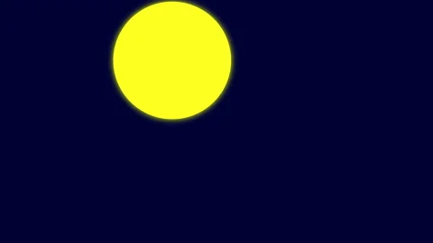 simple animation with yellow light backg... | Stock Video | Pond5