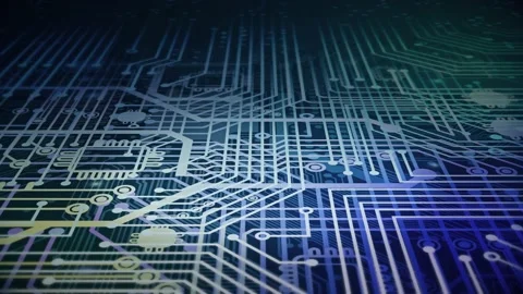 Simple concept Abstract tech background ... | Stock Video | Pond5