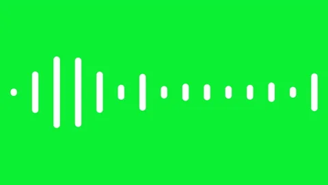 Simple elegant audio vibrations animatio... | Stock Video | Pond5