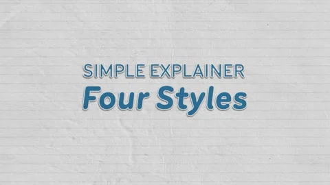 Simple Explainer ~ After Effects Project #145186043 | Pond5