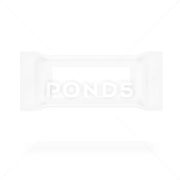 Simple Flow Pack With Label On White Background ~ Clip Art #136845795