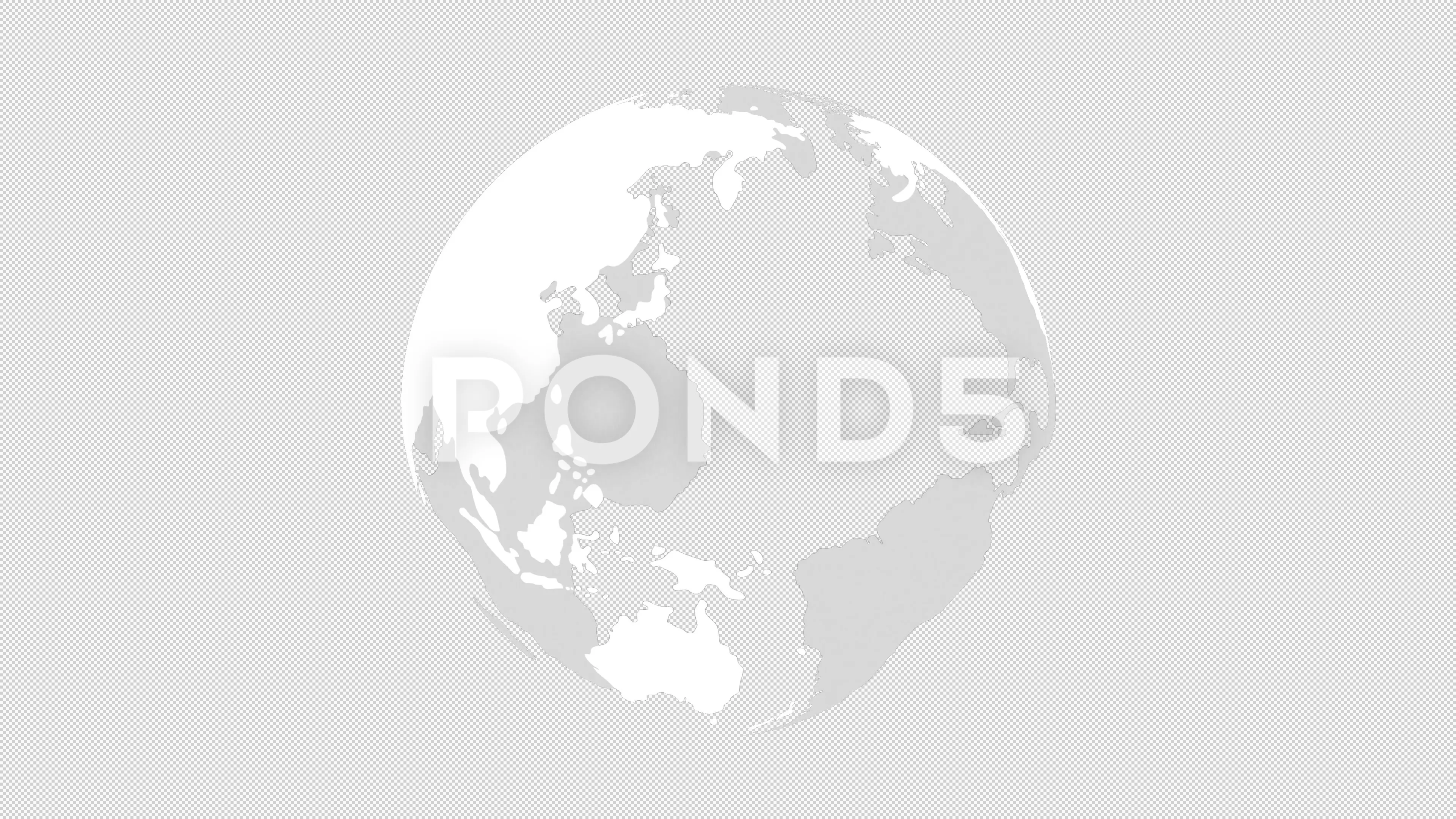 Transparent Globe Picture White Background