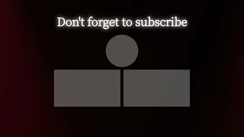 Simple gradation YouTube end card ending... | Stock Video | Pond5