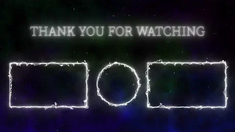 Simple gradation YouTube end card ending... | Stock Video | Pond5