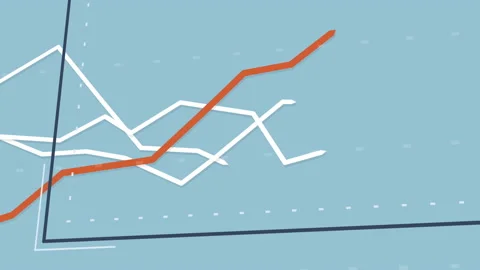 Increase Graph Stock Video Footage | Royalty Free Increase Graph Videos | Pond5