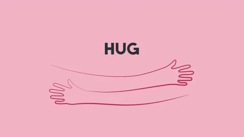 Hug Line Drawing Stock Videos – Royalty-Free HD & 4K Videos | Pond5
