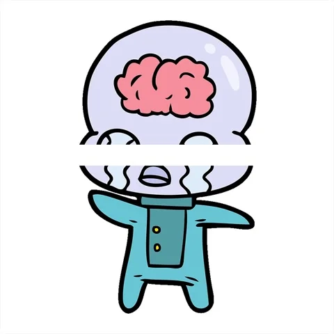 A simple looping animated cartoon big br... | Stock Video | Pond5