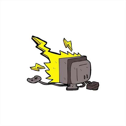 A simple looping animated cartoon comput... | Stock Video | Pond5