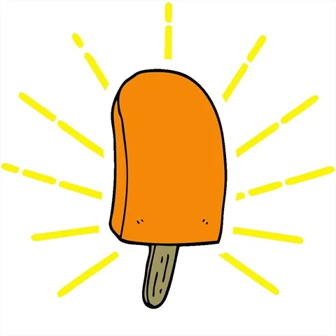A simple looping animated cartoon ice lo... | Stock Video | Pond5