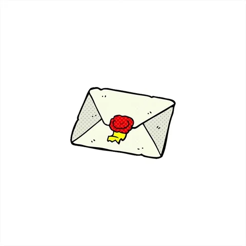 A simple looping animated cartoon letter | Stock Video | Pond5