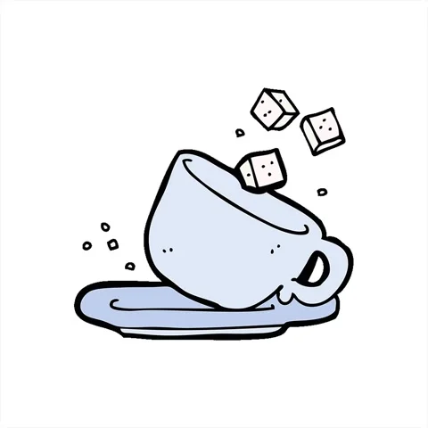 A simple looping animated cartoon sugarl... | Stock Video | Pond5