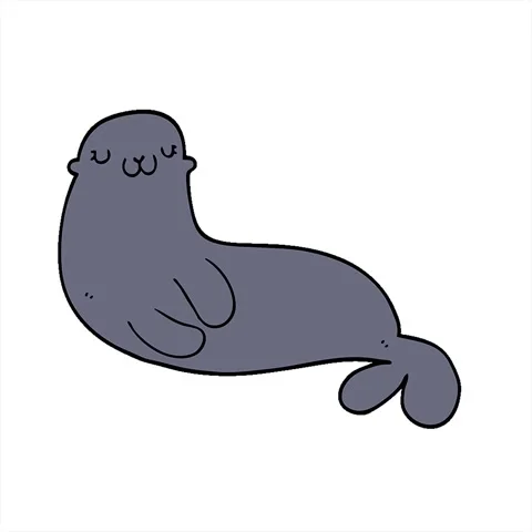 A simple looping animated cute cartoon s... | Stock Video | Pond5