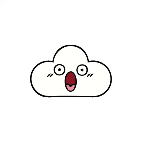 A simple looping animated cute cartoon o... | Stock Video | Pond5