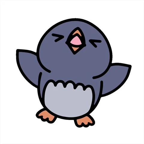 A simple looping animated cute cartoon p... | Stock Video | Pond5