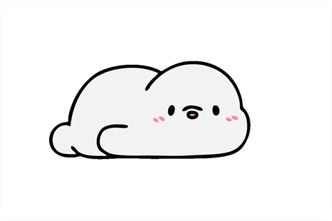 A simple looping animated cute cartoon o... | Stock Video | Pond5