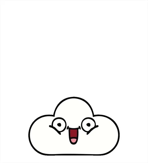 A simple looping animated cute cartoon o... | Stock Video | Pond5