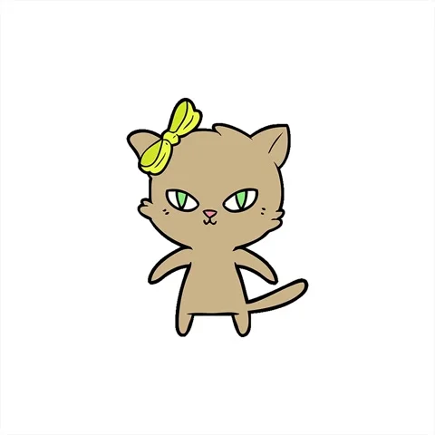 A simple looping animated cute cartoon c... | Stock Video | Pond5