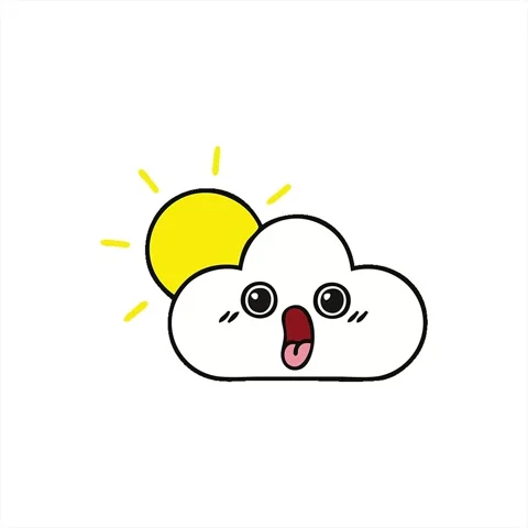 A simple looping animated cute cartoon o... | Stock Video | Pond5