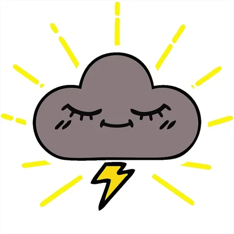 A simple looping animated cute cartoon o... | Stock Video | Pond5