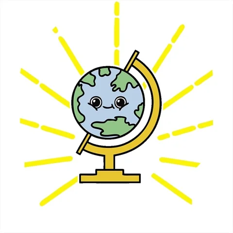 A simple looping animated cute cartoon o... | Stock Video | Pond5