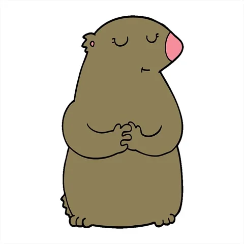 A simple looping animated cute cartoon b... | Stock Video | Pond5