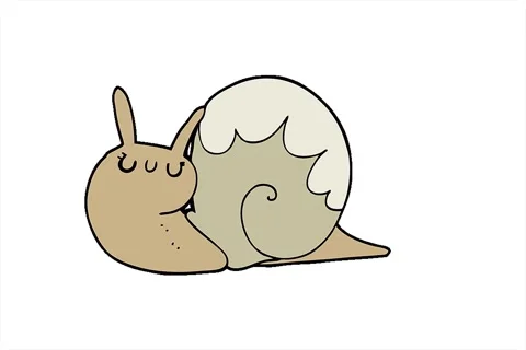 A simple looping animated cute cartoon s... | Stock Video | Pond5