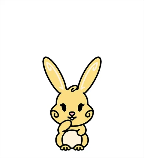 A simple looping animated cute cartoon r... | Stock Video | Pond5