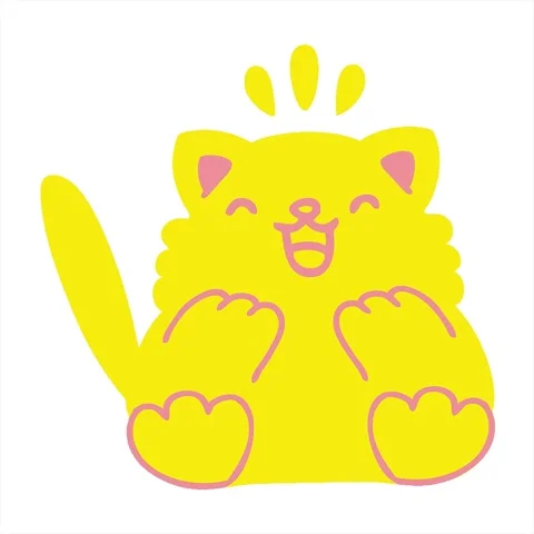 A simple looping animated cute little ca... | Stock Video | Pond5