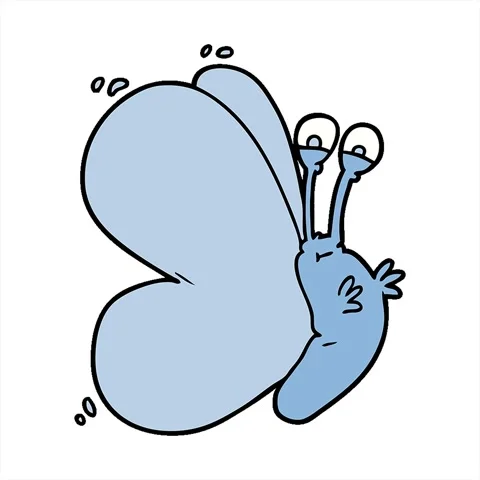 A simple looping animated funny cartoon ... | Stock Video | Pond5