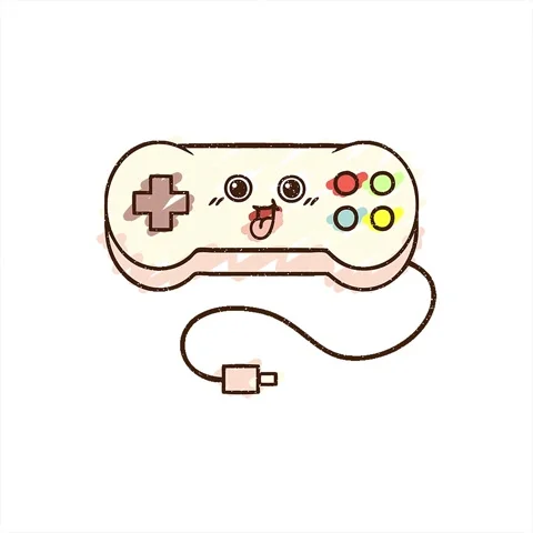 A simple looping animated Game Controlle... | Stock Video | Pond5