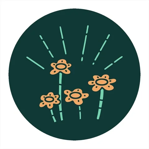 A simple looping animated icon of a tatt... | Stock Video | Pond5