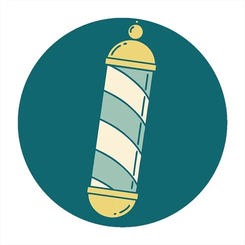 A simple looping animated iconic tattoo ... | Stock Video | Pond5