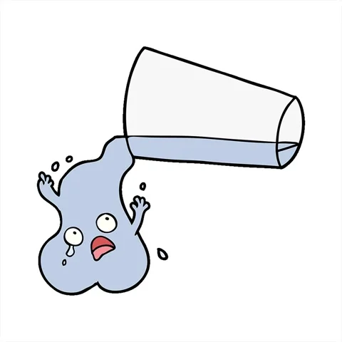 A simple looping animated pouring water ... | Stock Video | Pond5